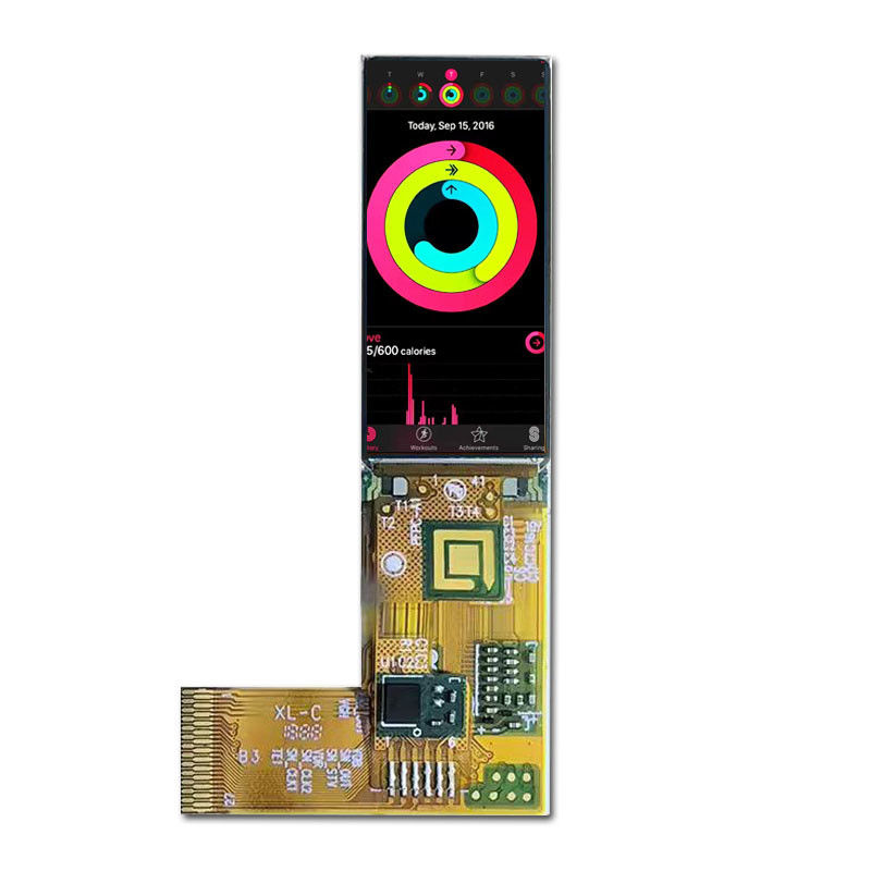 Amoled Panel With Brightness 450 Nits Resolution 126*294 1.1 Inch Small ...