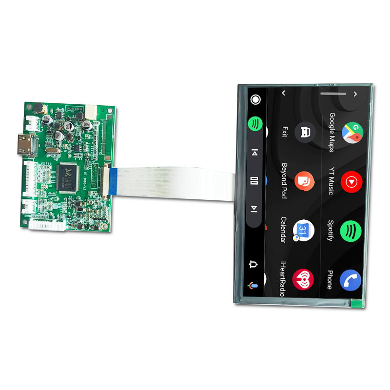 7 Inch HDMI LCD Display With HDMI VGA Controller Board IPS Viewing Angle